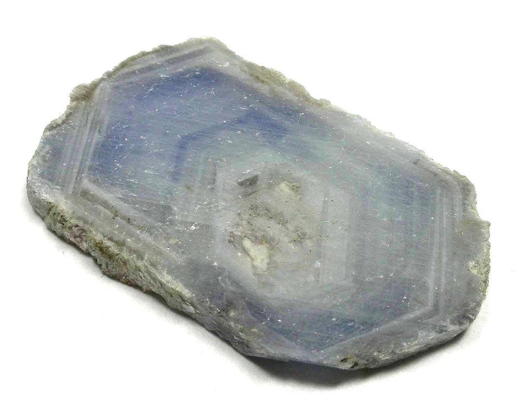 Rare Polished Sapphire Slice – Brazil Gemstone Specimen - Etsy