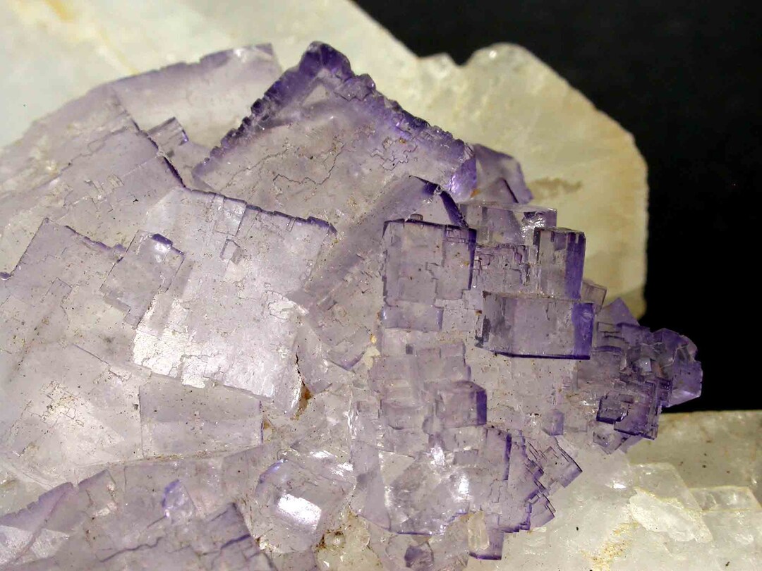 FLUORITE / CELESTITE A Rare Example of Fluorite With Celestite From ...
