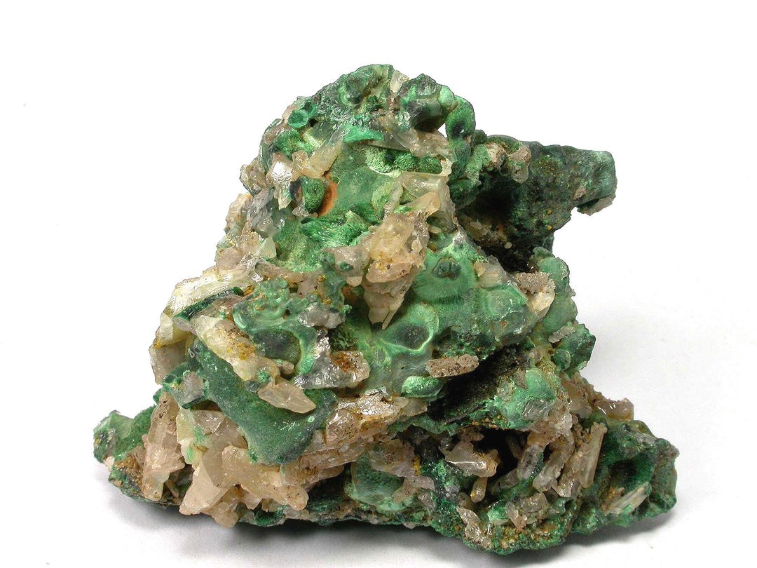 MALACHITE With CERUSSITE - Rare Malachite, Cerussite Specimen From ...