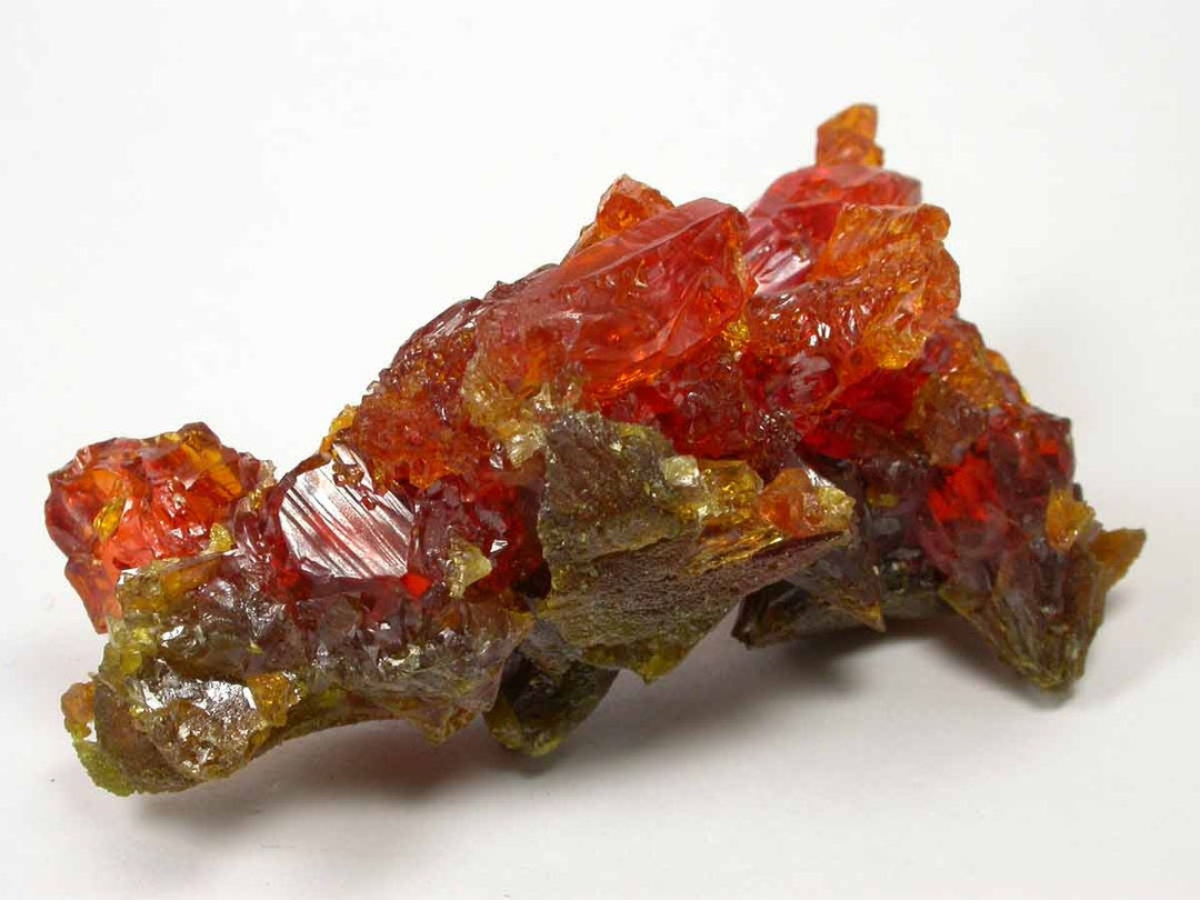 ZINCITE Fine Zincite Crystal Cluster Form Poland. - Etsy