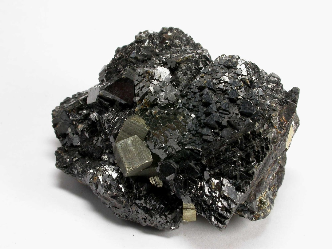SPHALERITE / PYRITE Rich Sphalerite and Pyrite Specimen From Peru. - Etsy