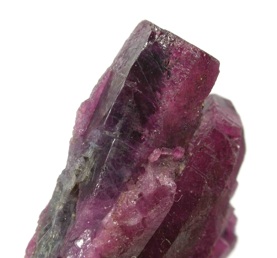 RUBY CRYSTALS Stunning Rich Deep Red Ruby Crystal Group From Myanmar ...