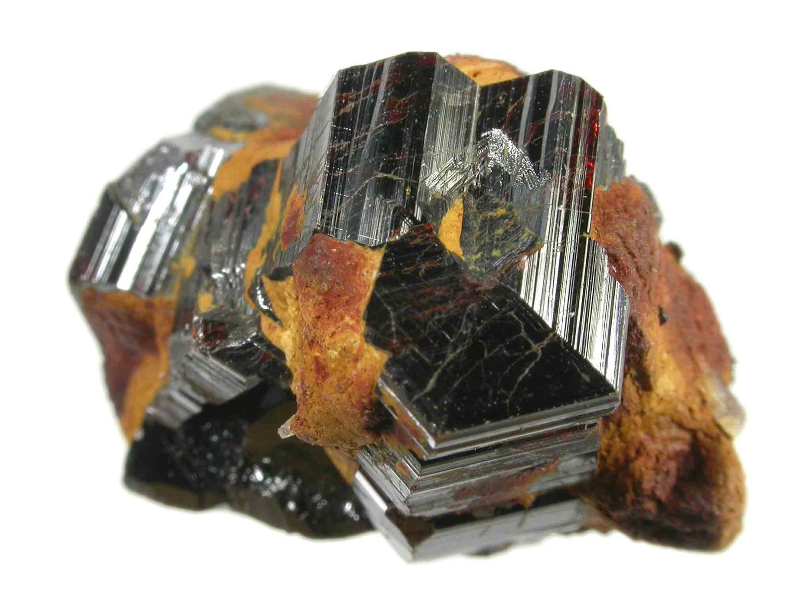 Amazing twinned Rutile crystal specimen from Zambia. | Etsy