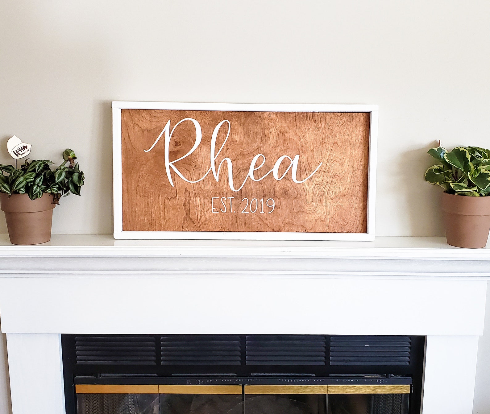 Custom Last Name Sign - Etsy