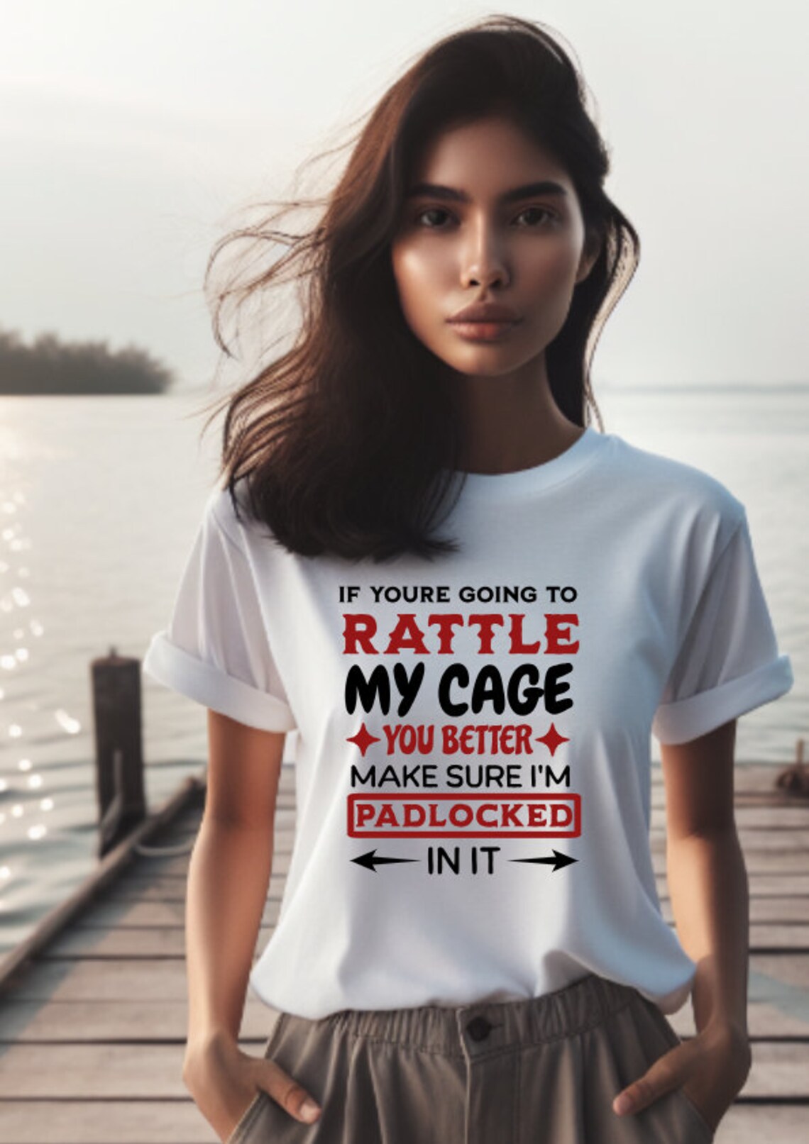 Funny - Comical - If You're Going to Rattle My Cage You Better Make ...