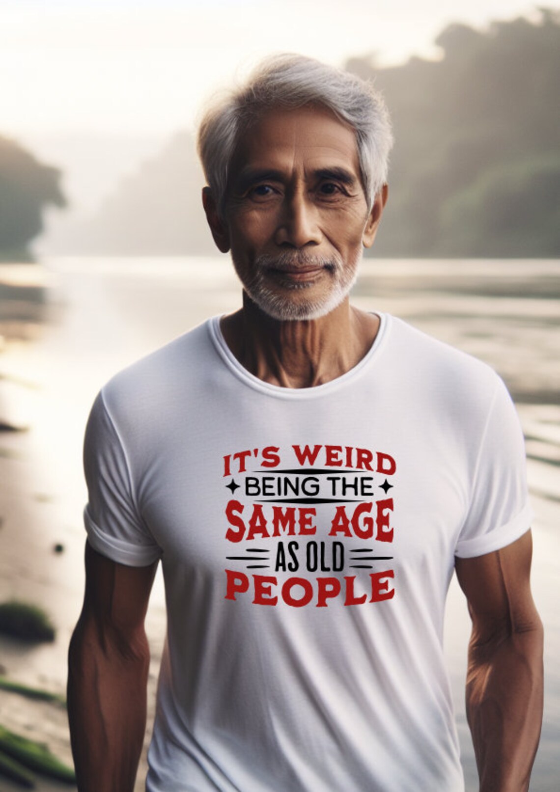 Funny SVG it's Weird Being the Same Age as Old People Retirement Gag ...