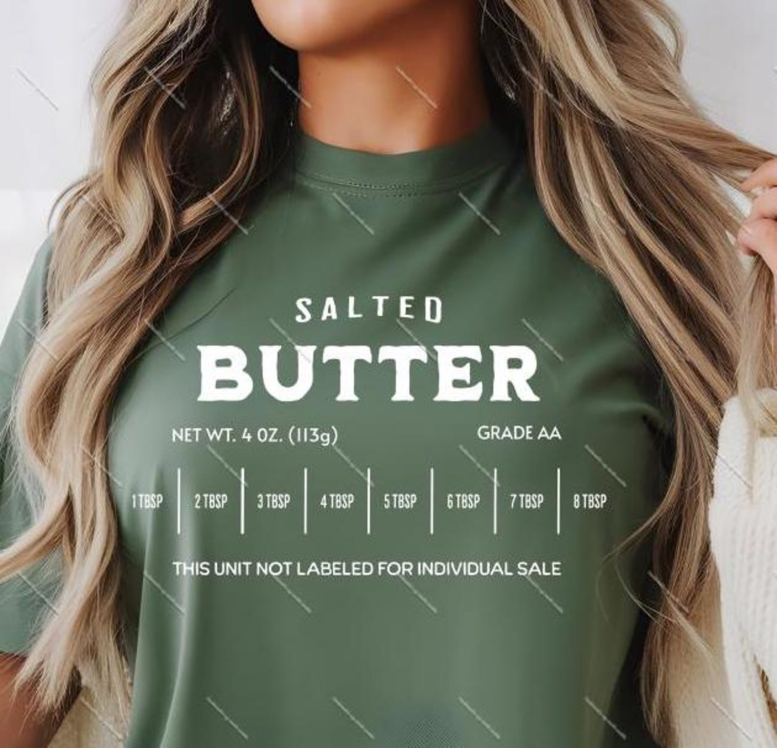 Funny SVG Salted Butter Measurement Baking Sublimation Margarine Gift ...