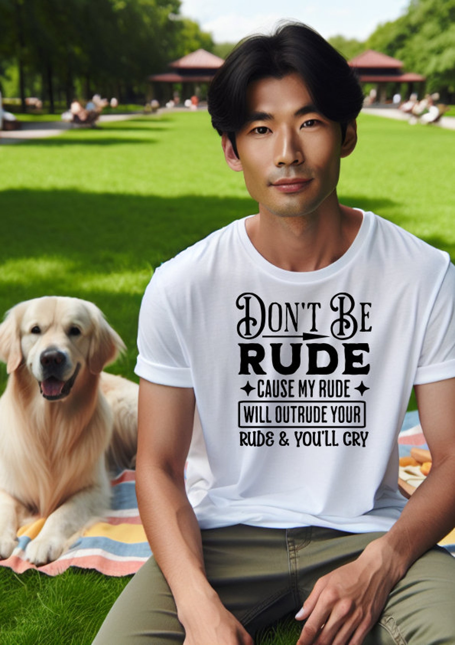 Funny - Comical - SVG - "don't Be Rude Cause My Rude Will Outrude Your ...