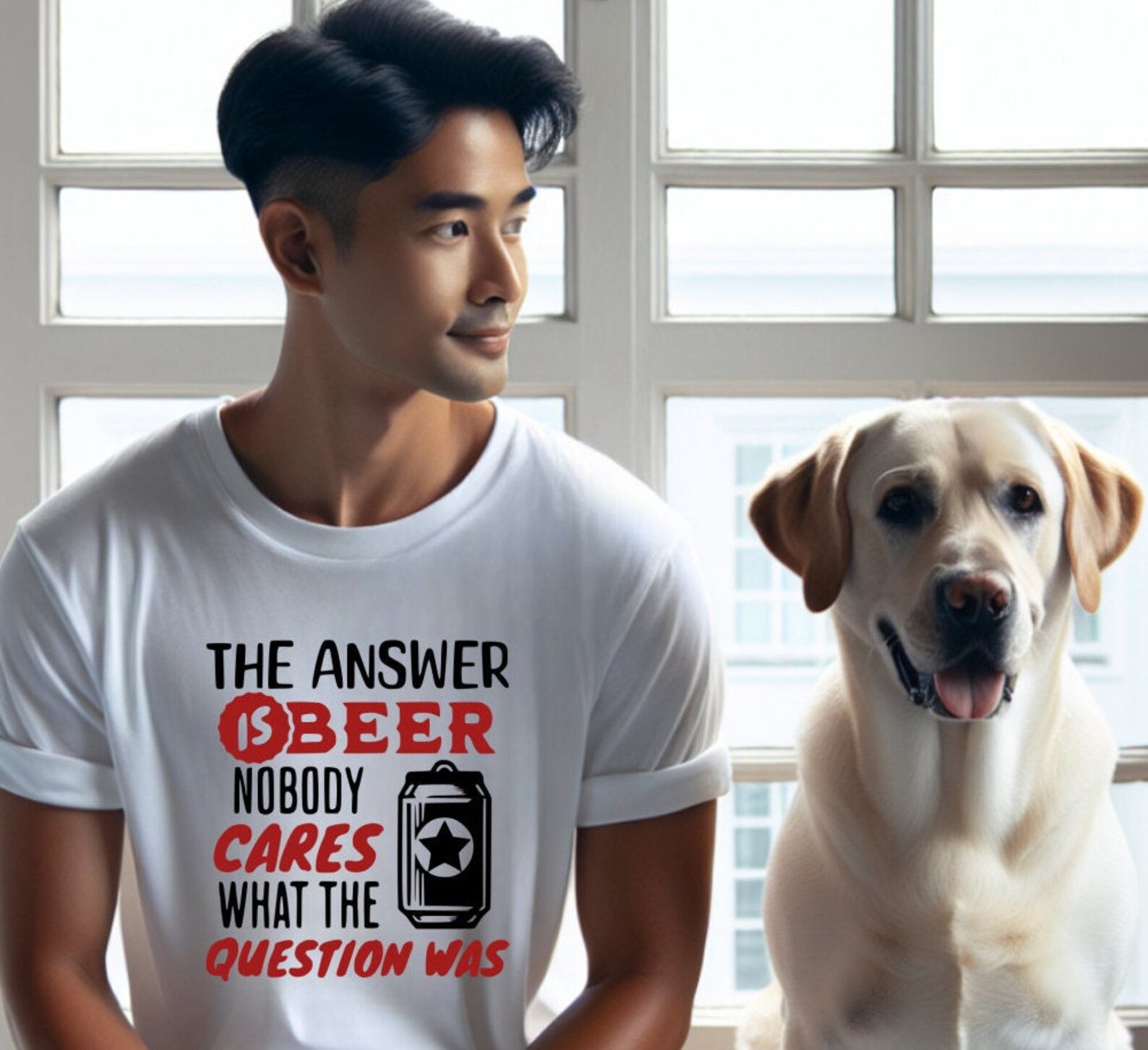Funny SVG "the Answer is Beer No One Cares What the Question Was" Gift ...