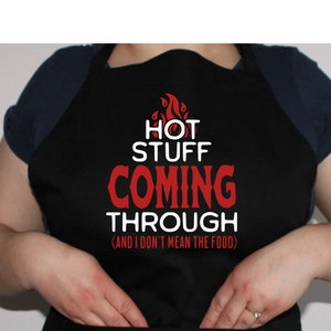 SVG Grill Funny "hot Stuff Coming Through and I Don't Mean the Food ...