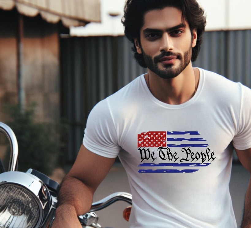 SVG we the People American Flag, Distressed, 4th of July, 2nd ...