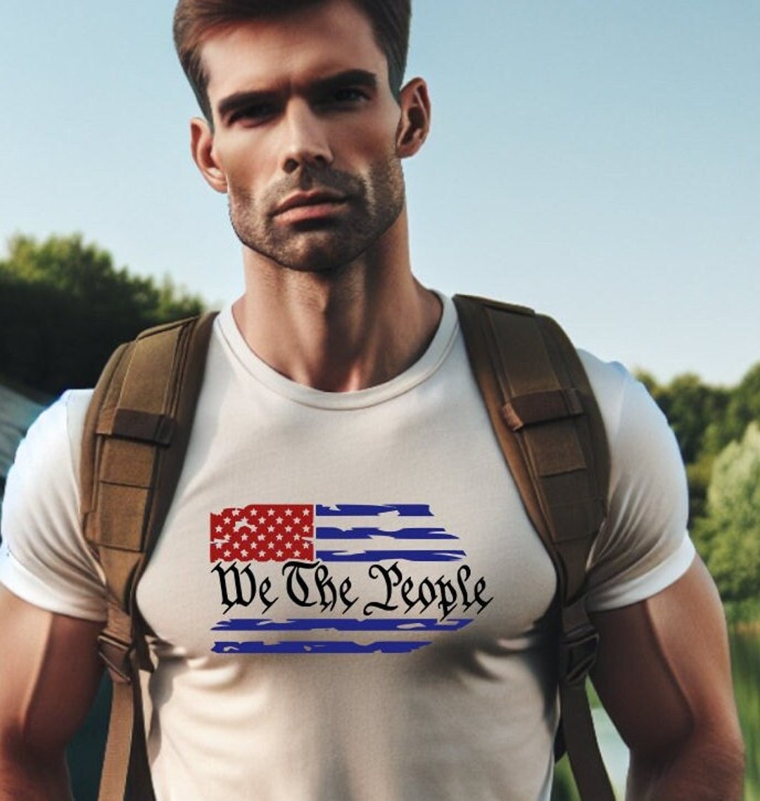 SVG "we the People" American Flag, Distressed, 4th of July, 2nd ...