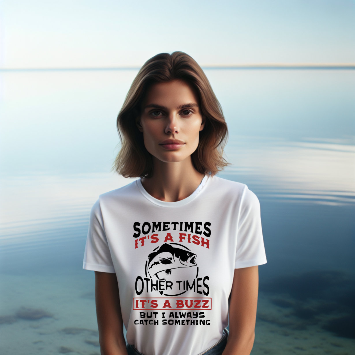 Funny SVG "sometime It's a Fish Other Times It's a Buzz but I Always ...