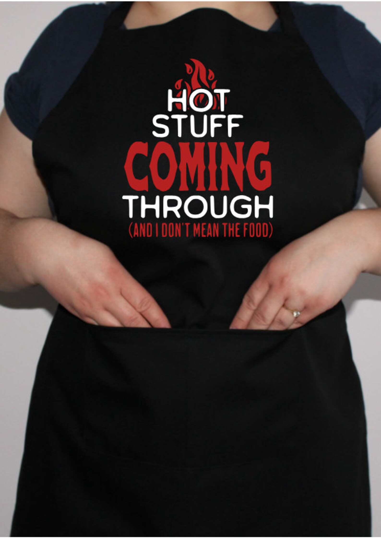 SVG Grill Funny "hot Stuff Coming Through and I Don't Mean the Food ...