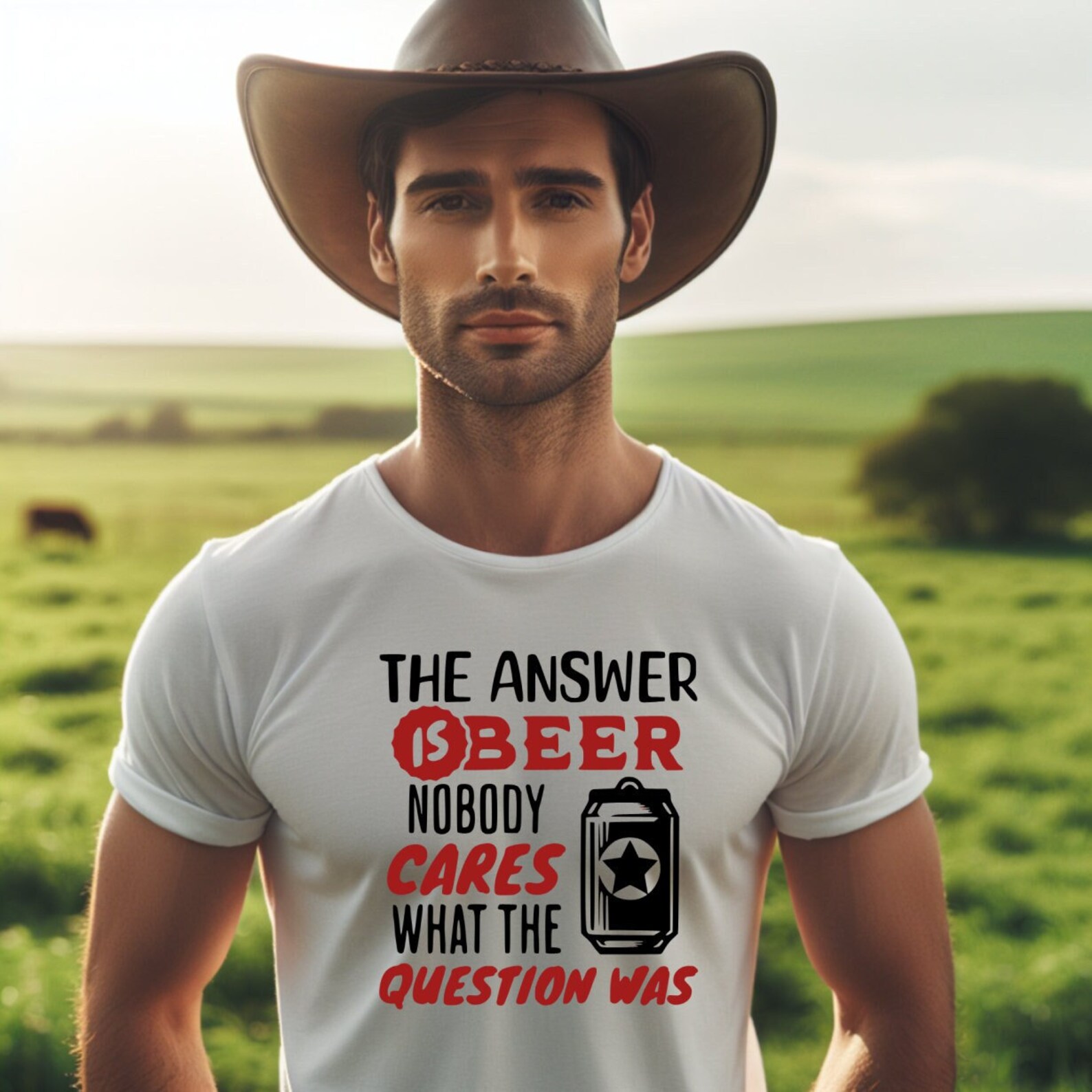 Funny SVG "the Answer is Beer No One Cares What the Question Was" Gift ...