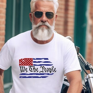 SVG "we the People" American Flag, Distressed, 4th of July, 2nd ...