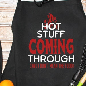 SVG Grill Funny "hot Stuff Coming Through and I Don't Mean the Food ...