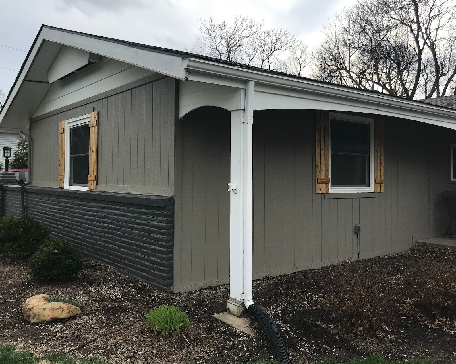 Cedar Shutter Set Custom Rustic Modern Farmhouse Decor - Etsy