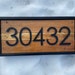 House Numbers Rustic Farmhouse Address Sign Modern House - Etsy