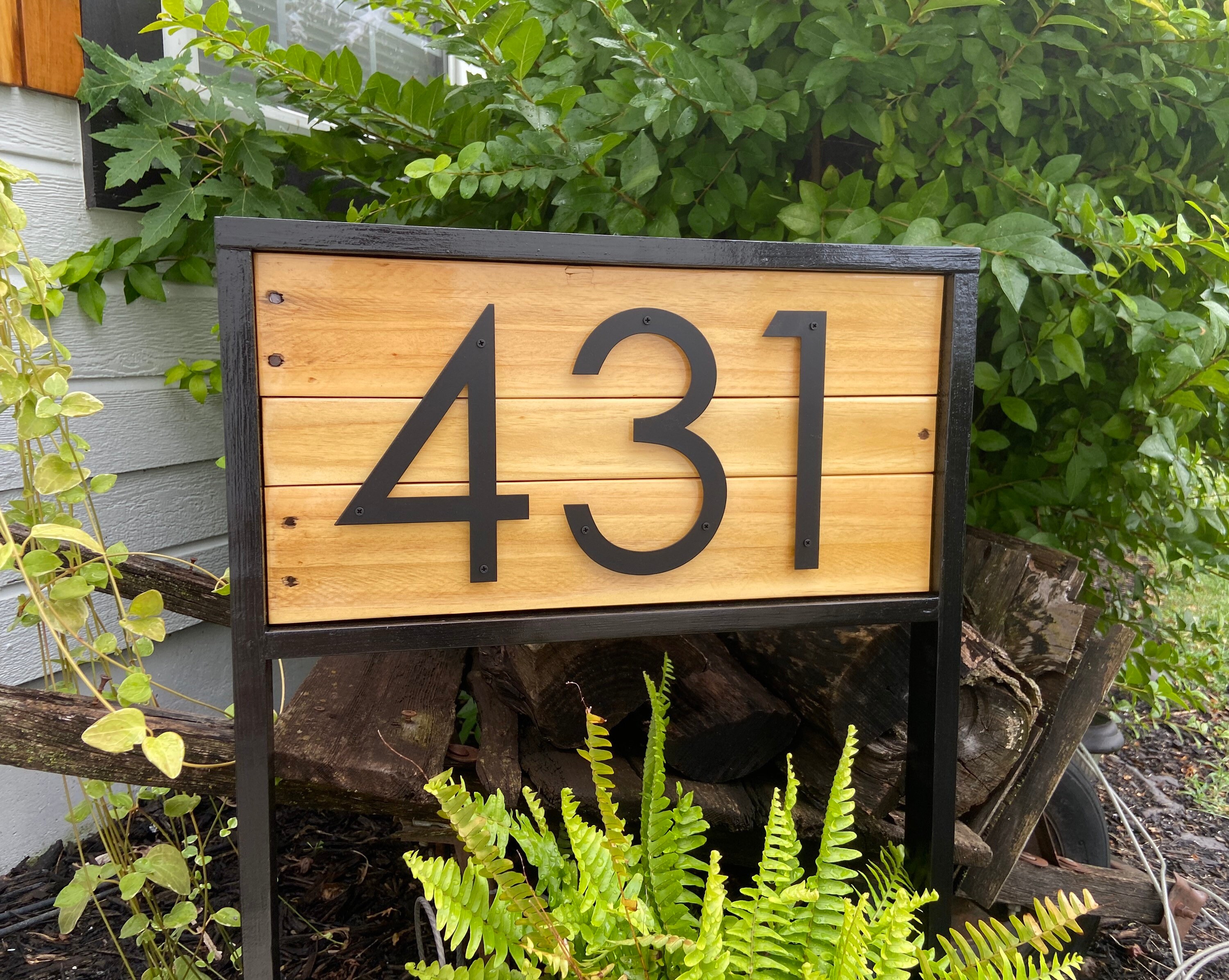 House Number Yard Stake Home Depot at Tracey Parmelee blog