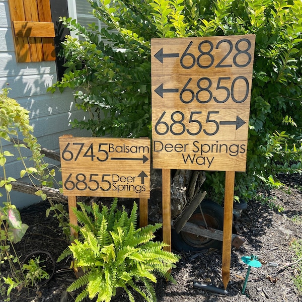 Driveway Address - Etsy