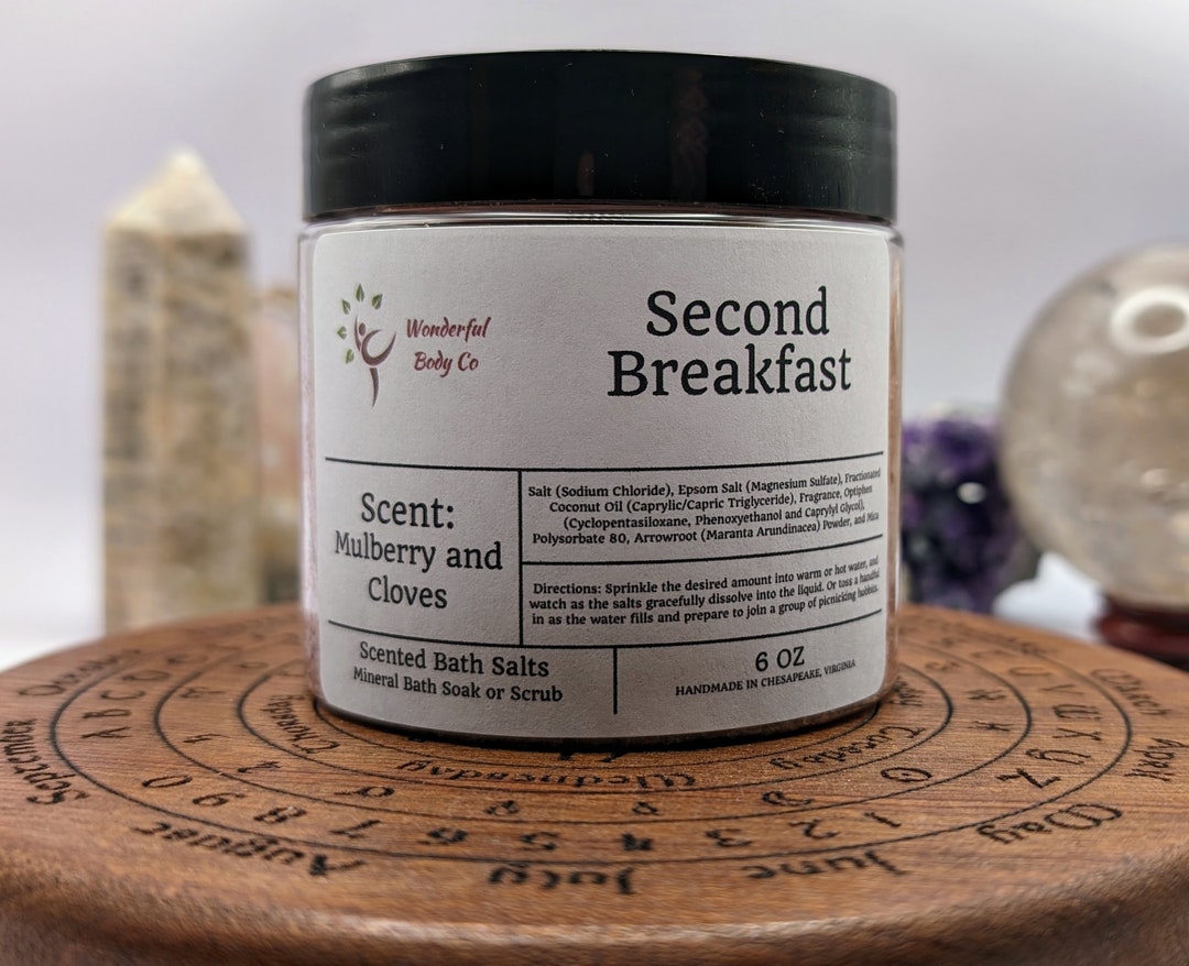 Sels de bain Second Breakfast Parfums de fruits et de clou de girofle ...