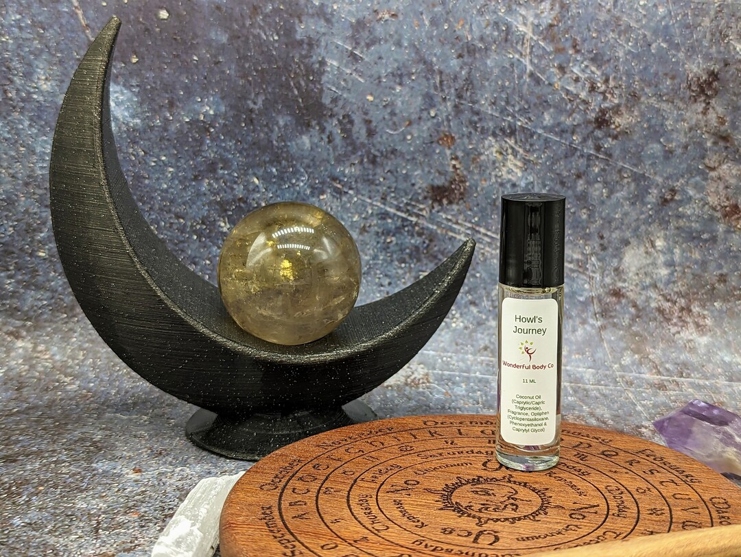 Howl's Journey Fragrance Roller Book Inspired Coconut Oil Based Roller ...