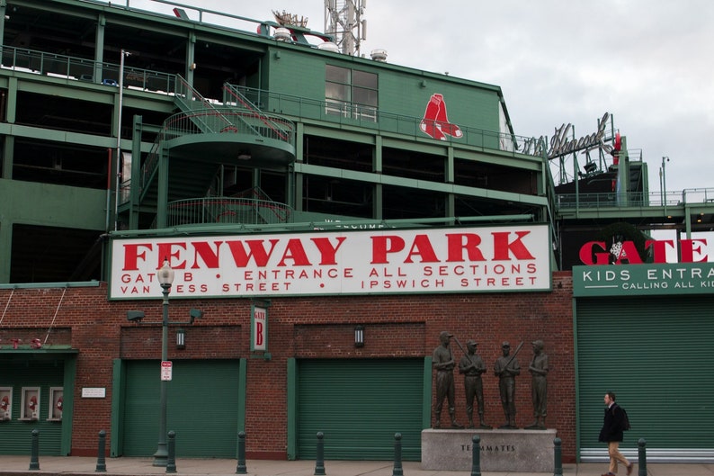 Spectacular Huge Hand Painted Replica Fenway Park Gate Sign - Etsy