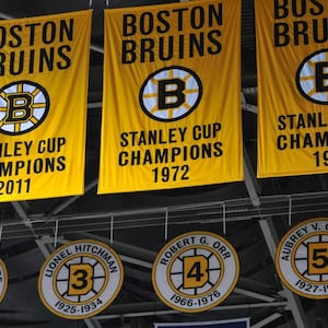 Boston Bruins Retired Numbers - Full Set, Just Like at TD Garden! - Etsy