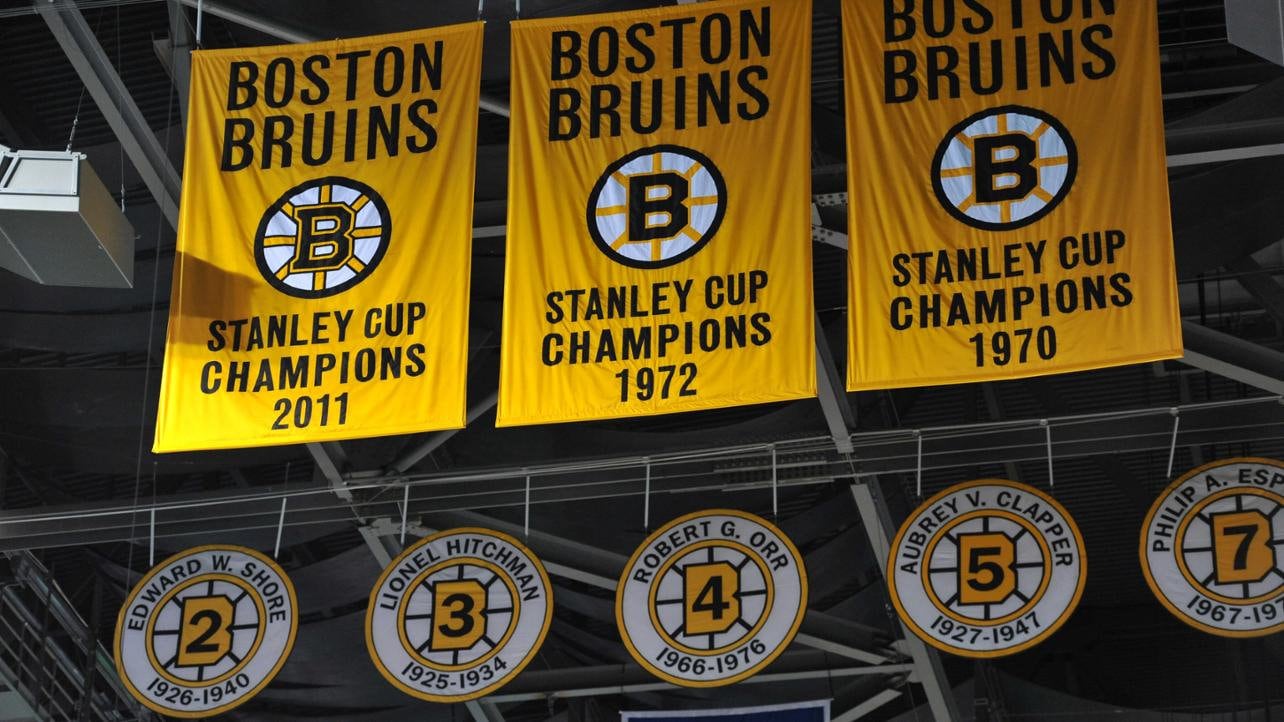Boston Bruins Retired Numbers - Full Set, Just Like at TD Garden! - Etsy