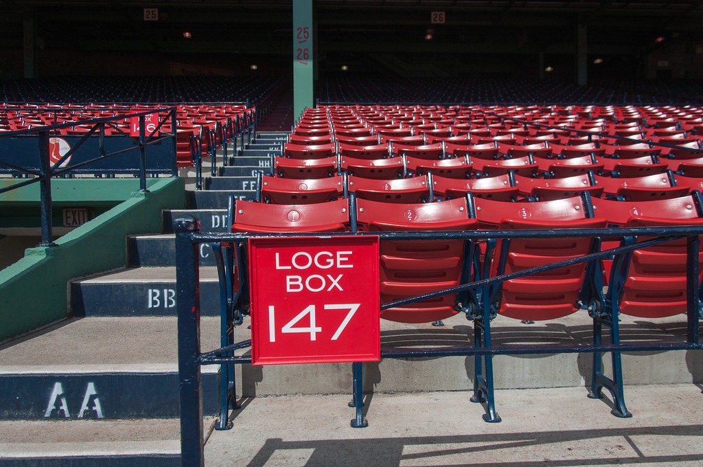 Boston Red Sox Fenway Park Custom Field Box/loge Box Exact Replica ...