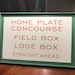 Boston Red Sox Fenway Park Custom Hand Painted Home Plate Concourse ...