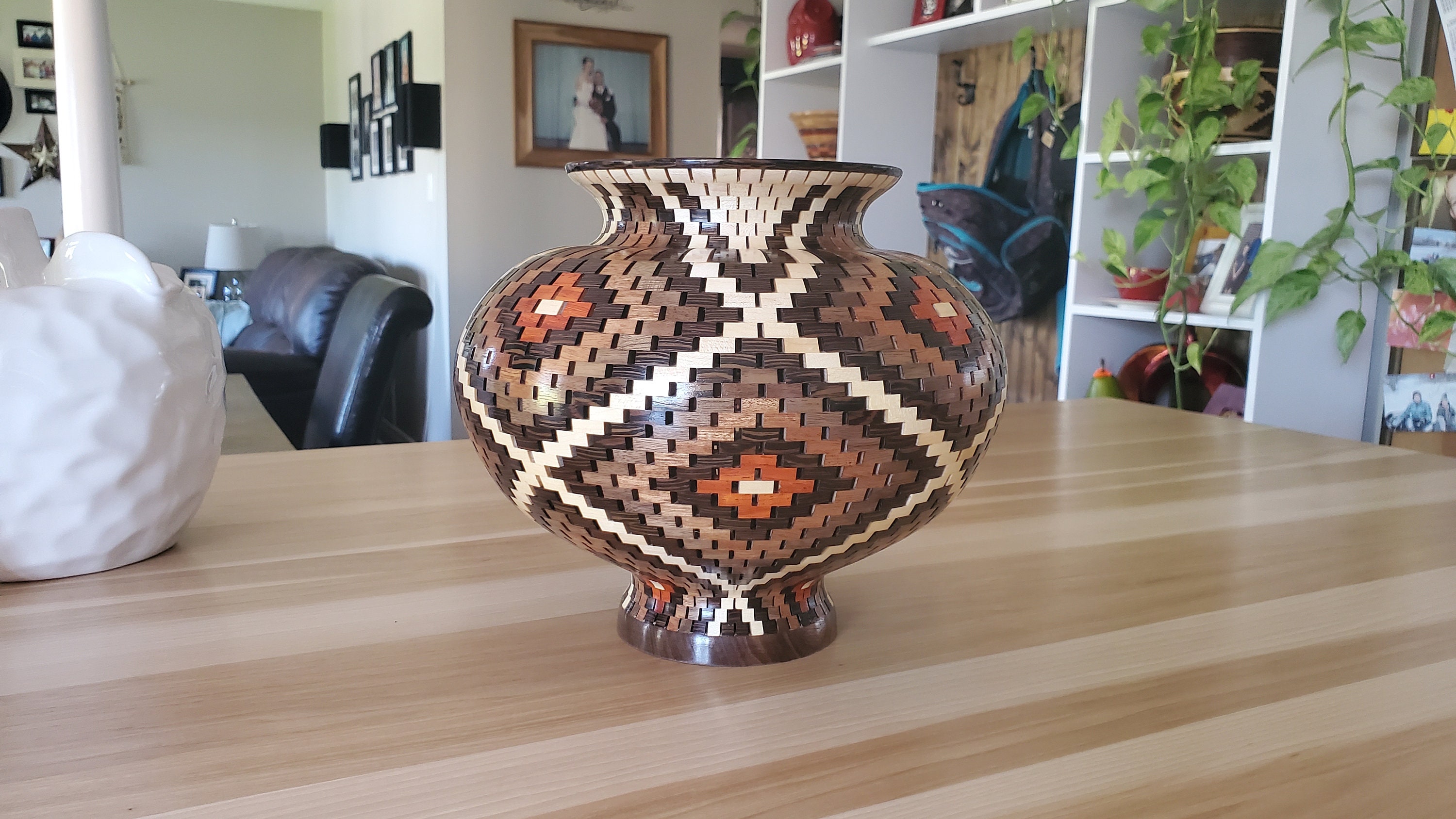 Intricate Open Segmented Vase - Etsy
