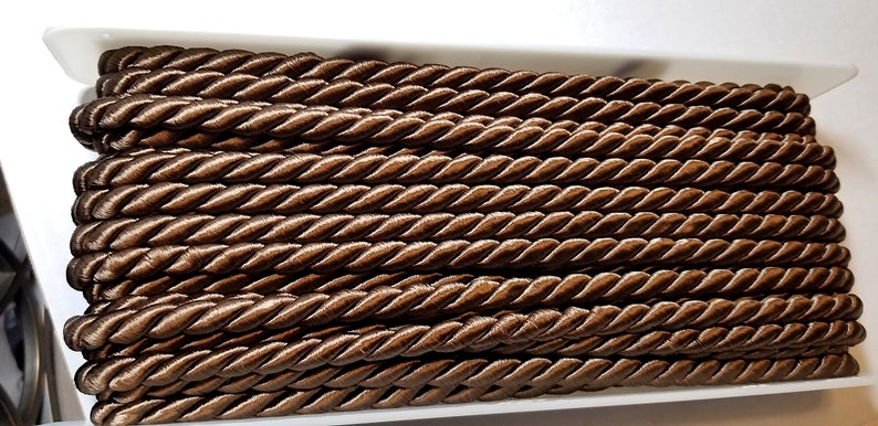 Sable Brown Cording 3/8 Inch Wrights by the Yard Rope Cording - Etsy