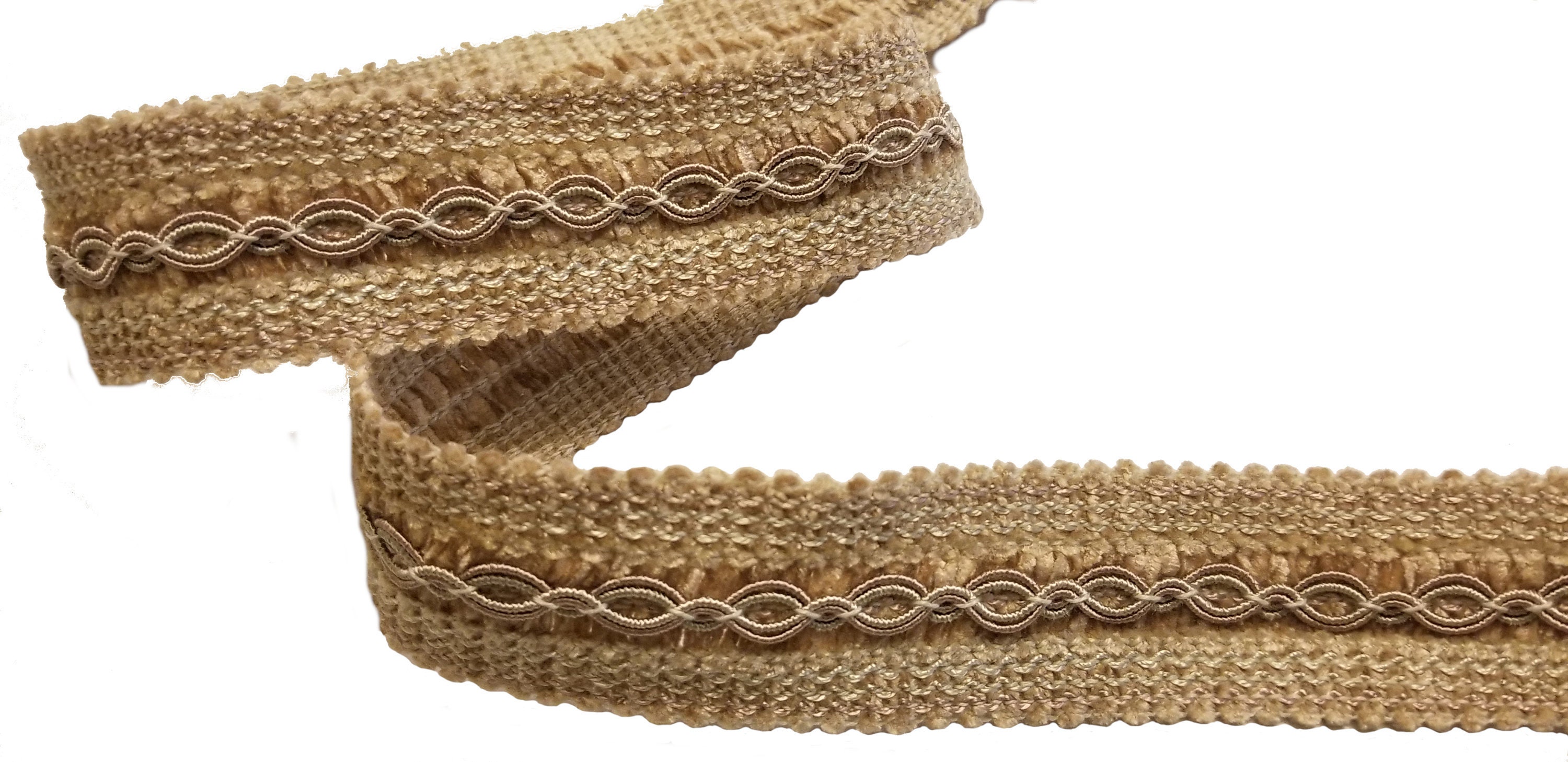 Conso Wide Flat 1-3/8 Braided Gimp Trim by the Yard - Etsy