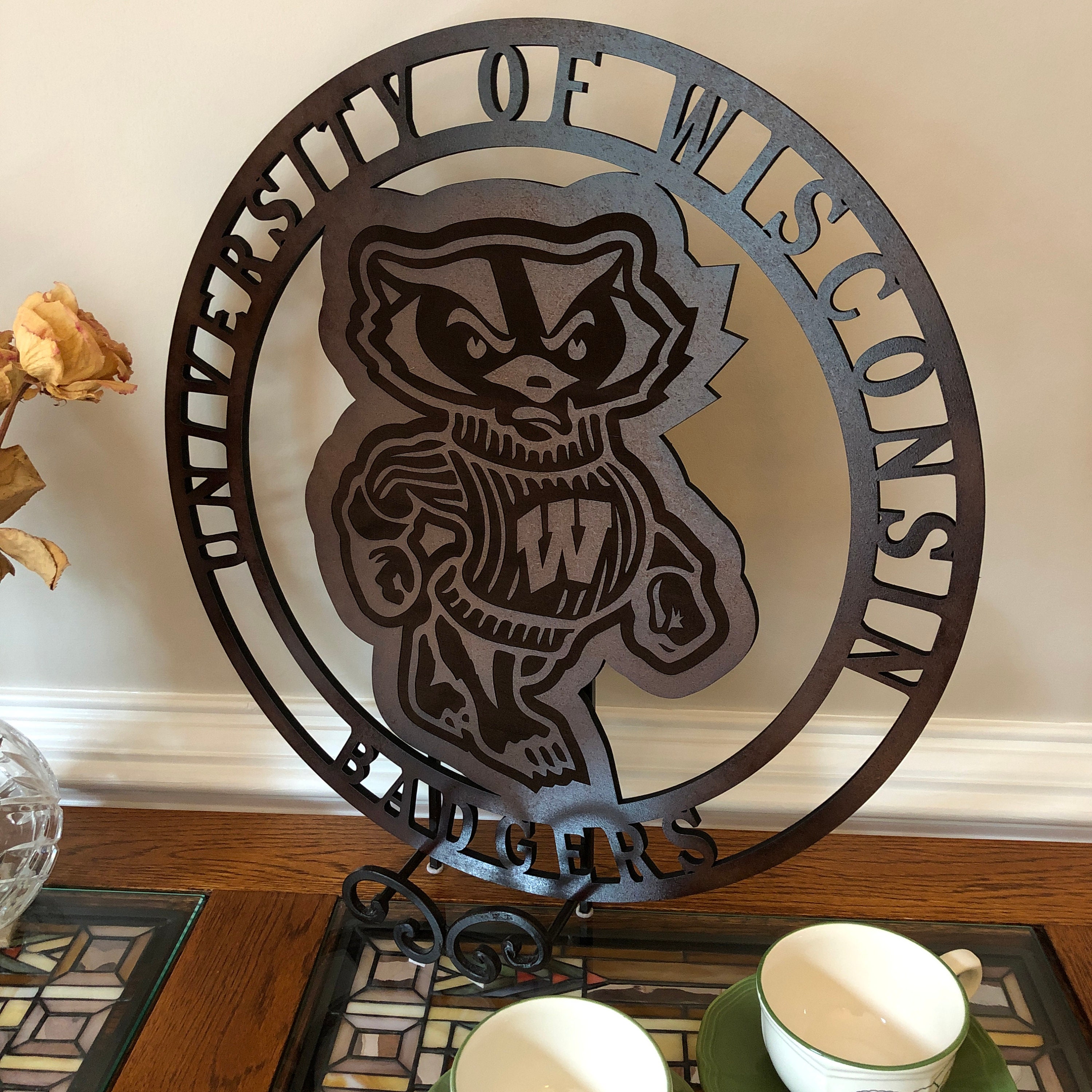 Wisconsin Badgers Wood Signs - Etsy