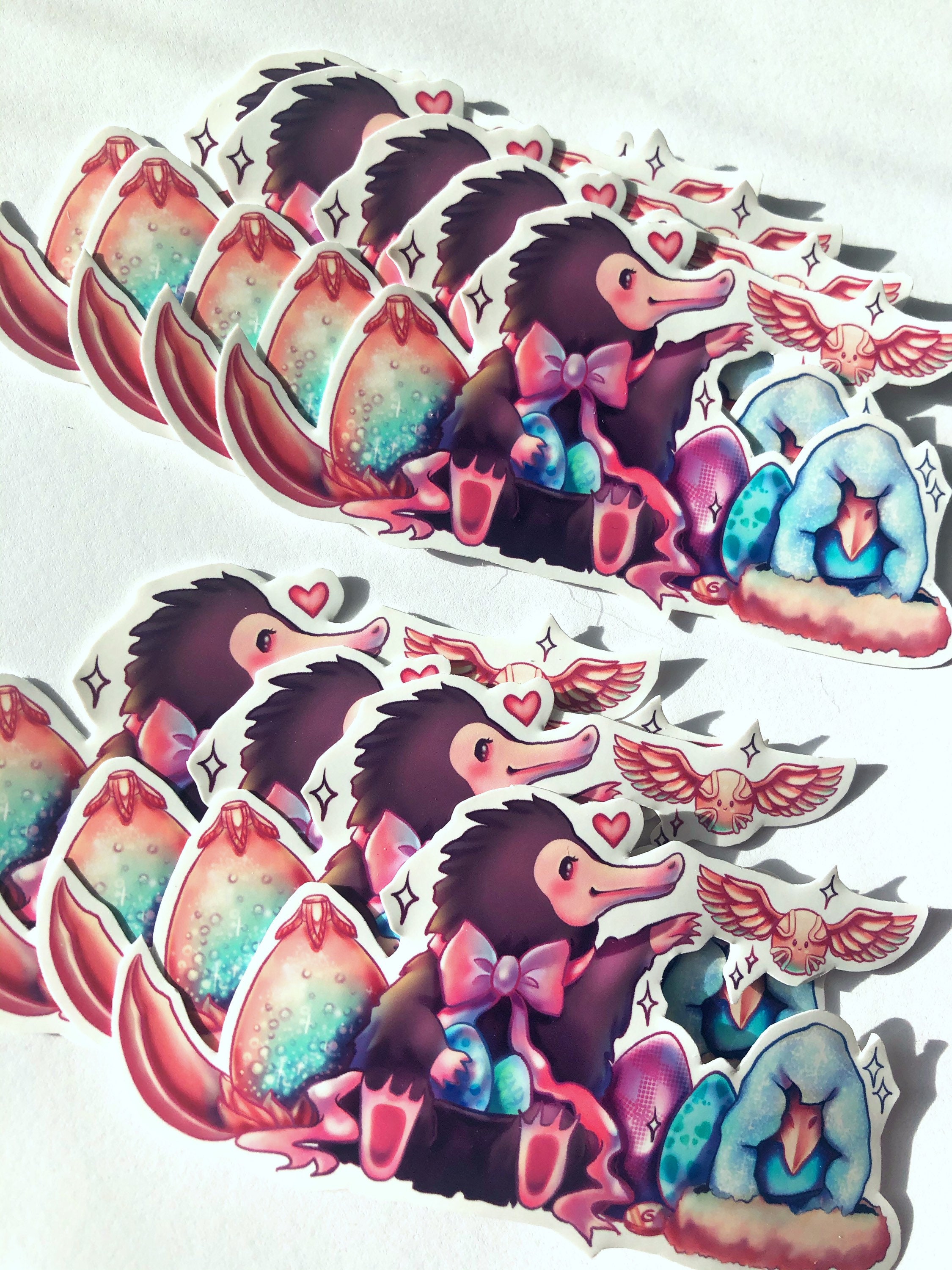 Niffler Easter Sticker, Journal, Planner, Occamy Egg, Snitch - Etsy UK