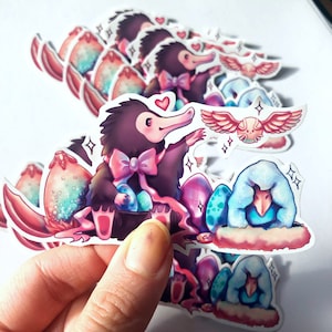 Niffler Easter Sticker Journal Planner Occamy Egg Snitch | Etsy