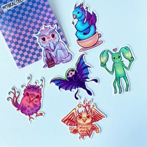 Sticker Set-mythical Creatures - Etsy