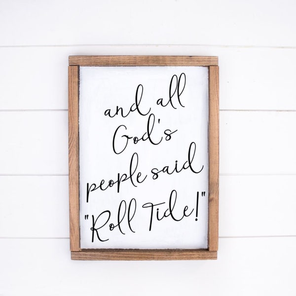 Roll Tide Sign - Etsy