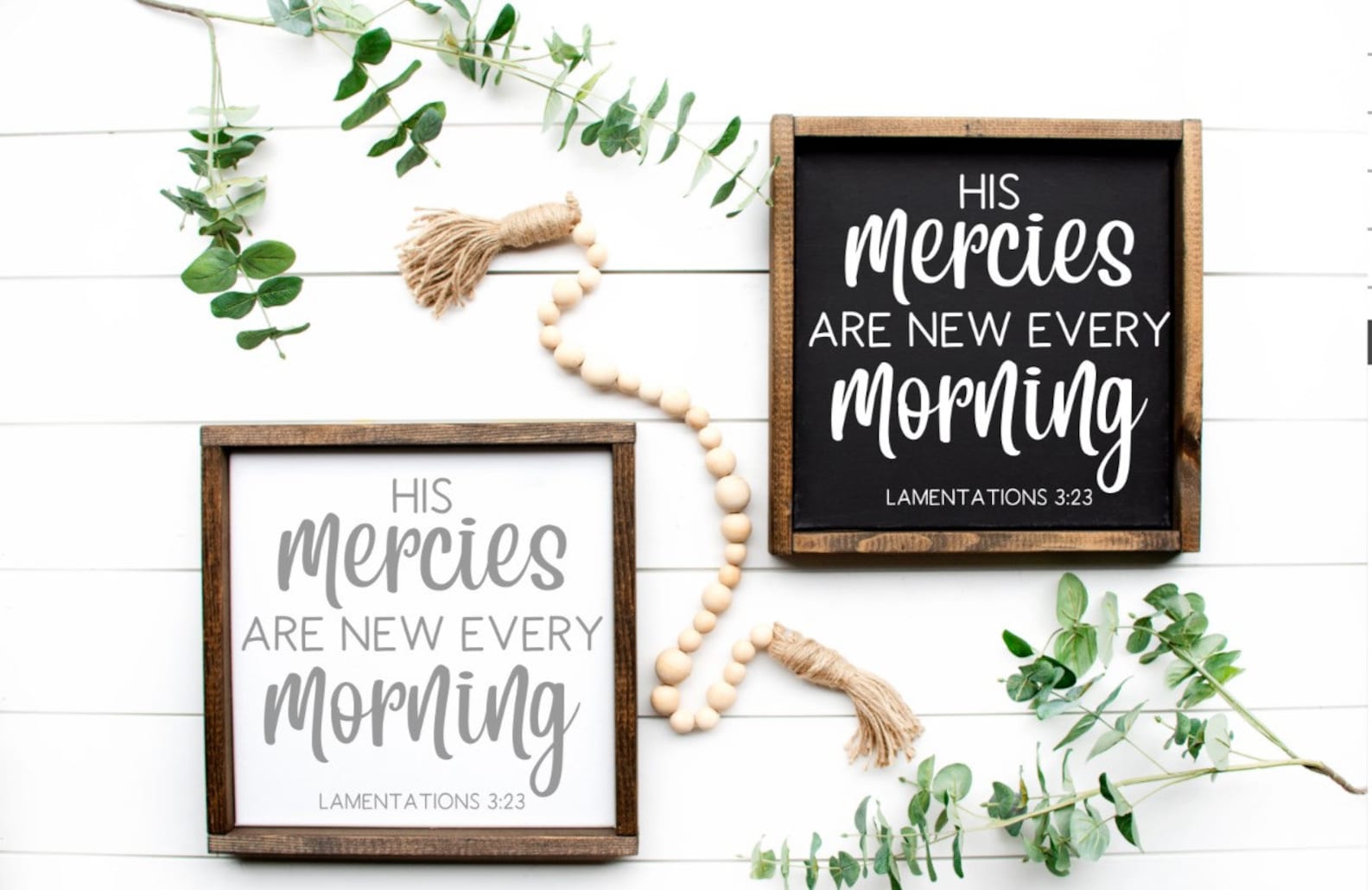 His Mercies Are New Every Morning Lamentations 3:23 Wood Sign - Etsy