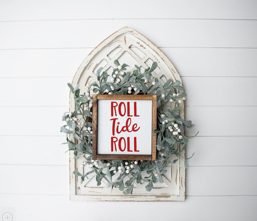 Roll Tide Roll Wood Sign - Etsy