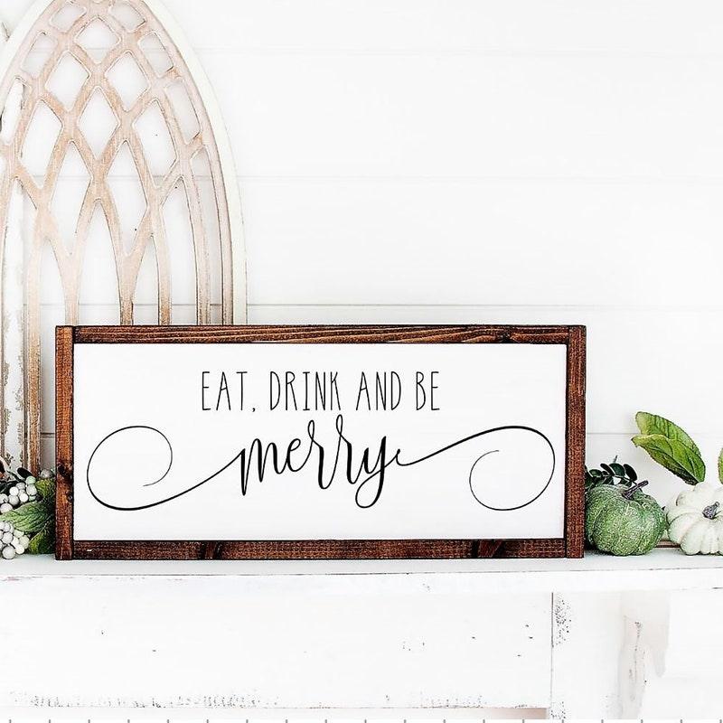 Drink and Be Merry - Etsy