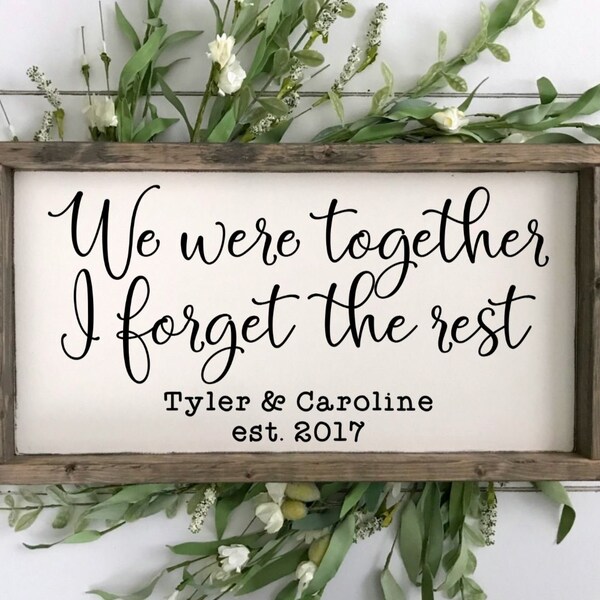 We Were Together - Etsy