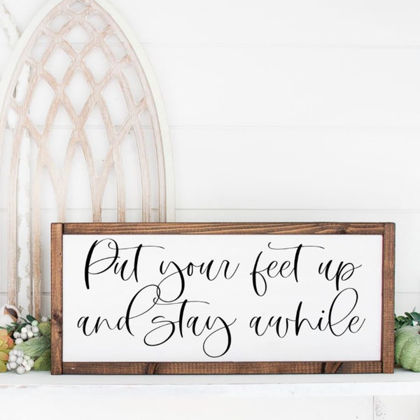 Put Your Feet Up - Etsy