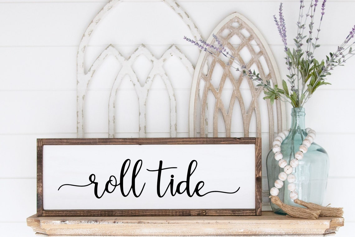 Roll Tide Wood Sign - Etsy