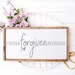 Chosen Forgiven Redeemed Wood Sign - Etsy