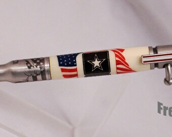 Custom Pen With US Army Service Emblem and Cool Veteran Text - Etsy