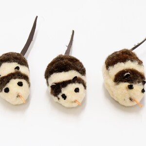 Wool Mouse Cat Toy- by Litterboy Pets - Etsy