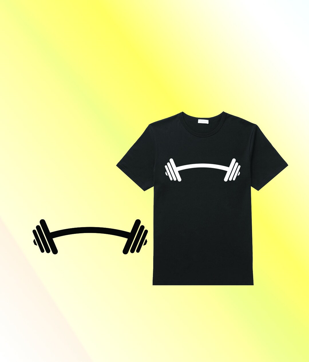 Power Lifting-barbell Svg. Weight Lifting Svg. Dxf Eps Pdf Png Included ...